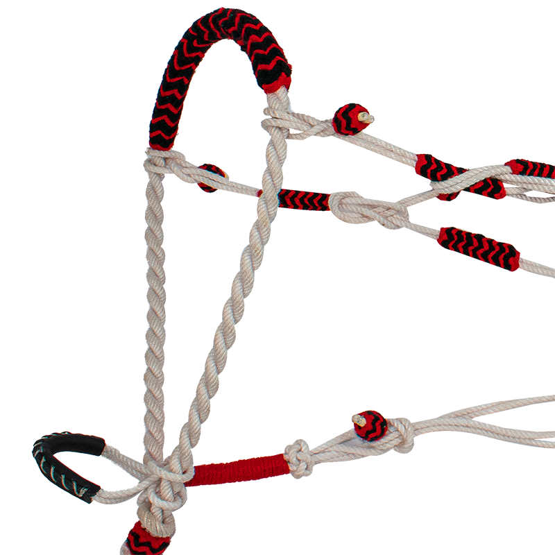 Bozal con petatillo para caballo 100% artesanal y resistente